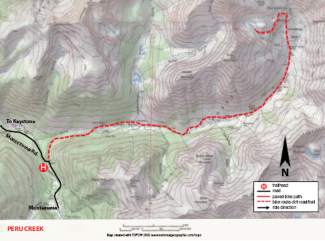 Summit County Bike Trails: Peru Creek map | SummitDaily.com
