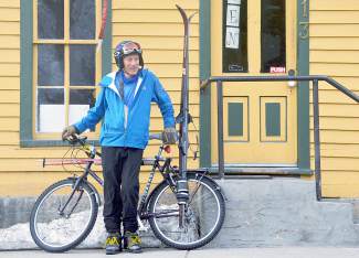Retrofitted: Doc PJ’s vintage Imperial Challenge skins, skis and bike ...