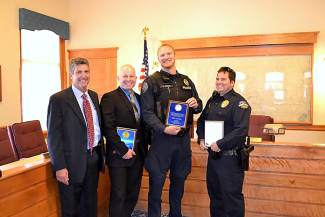District Attorney Bruce Brown honors police officers of Summit County ...