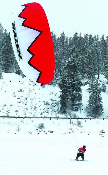 Snowkiting season takes off | SummitDaily.com