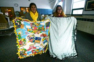 Summit High School student crafts blankets to give to local homeless ...