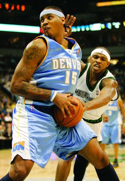 Carmelo Anthony 3 Point Celebration Edit
