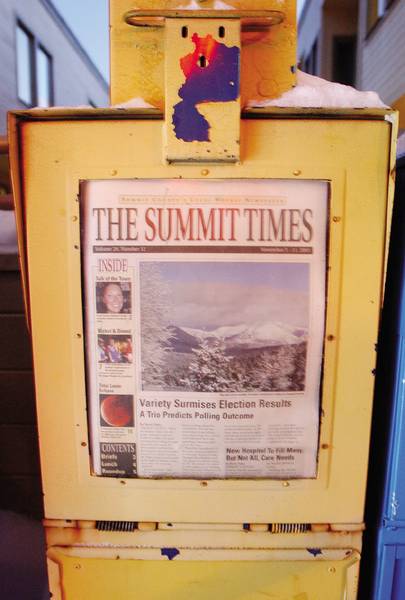 Summit Times changes hands | SummitDaily.com