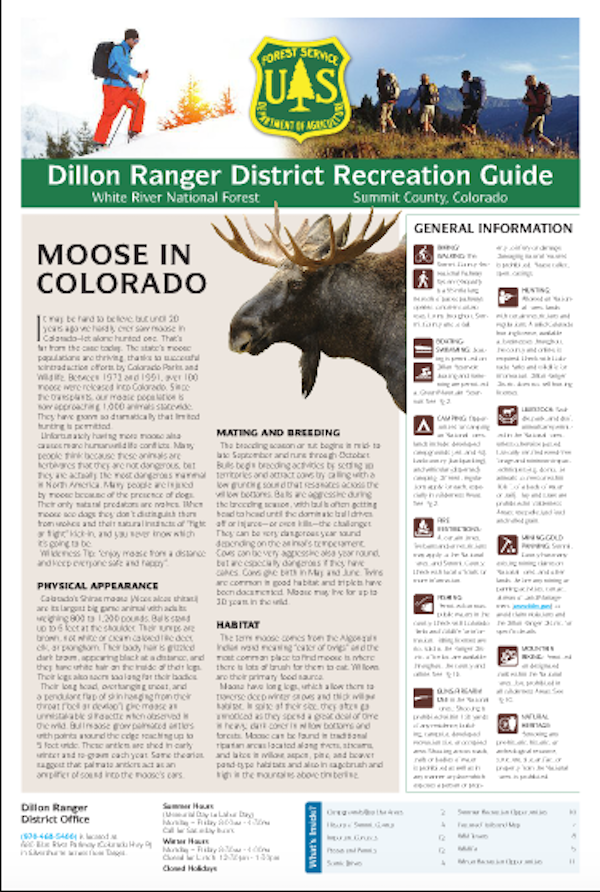 Dillon Ranger District Recreation Guide | SummitDaily.com