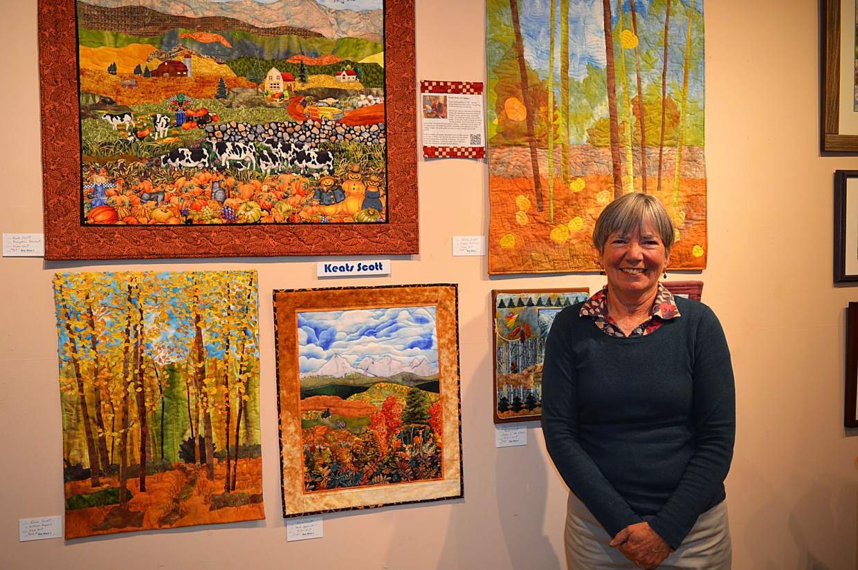 Fiber artist Keats Scott uses Colorado landscape as inspiration ...