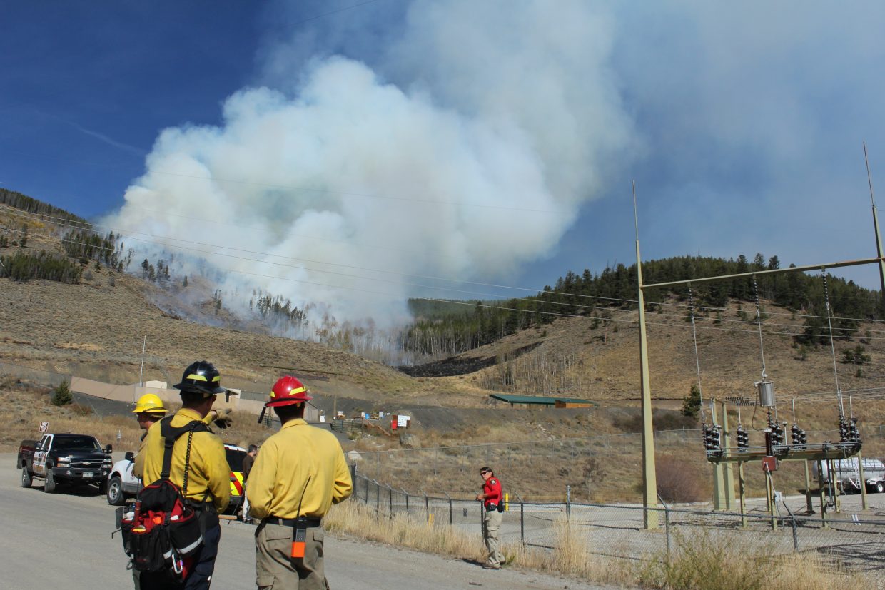 UPDATE: Summit County crews fight Frey Gulch Fire near landfill in ...