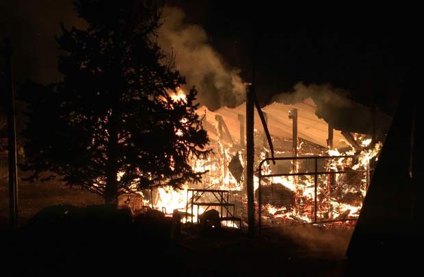 Fire burns Gypsum chicken coop; chickens saved | SummitDaily.com