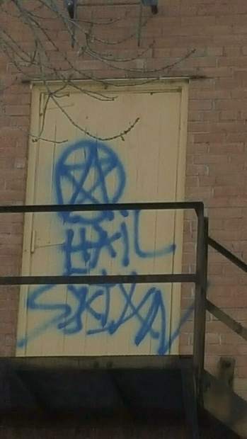 Glenwood Springs Masonic lodge tagged with pro-Satan graffiti ...