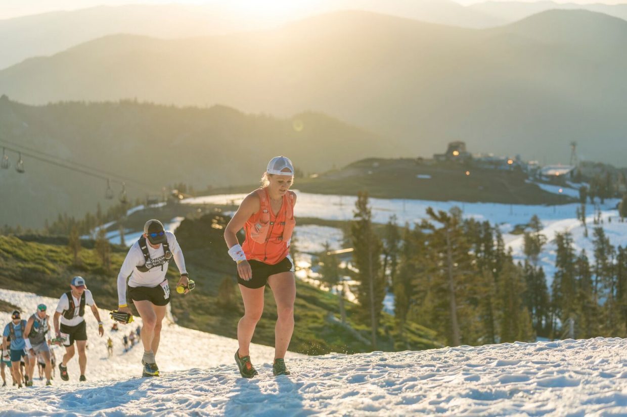 Former Breck ultra-runner, Sabrina Stanley, at Vertical Runner for ...