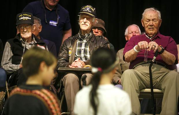 Frisco Elementary School students honor service members for Veteran’s ...