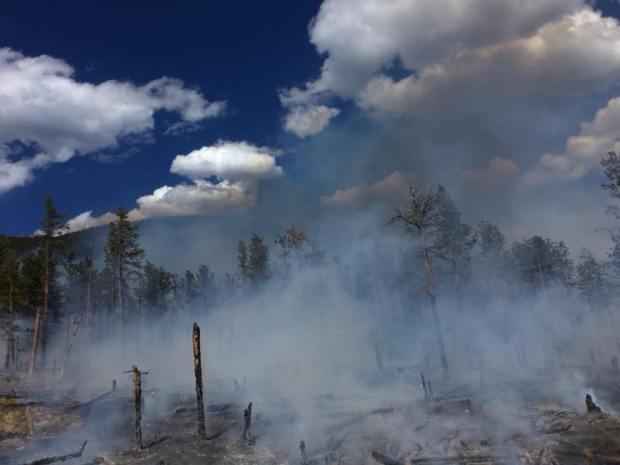 Park County wildfire scorches about 12 acres, forces evacuations ...