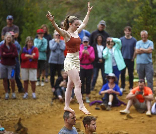 Flying High: Acrobats of Gravity & Other Myths show off their skills ...