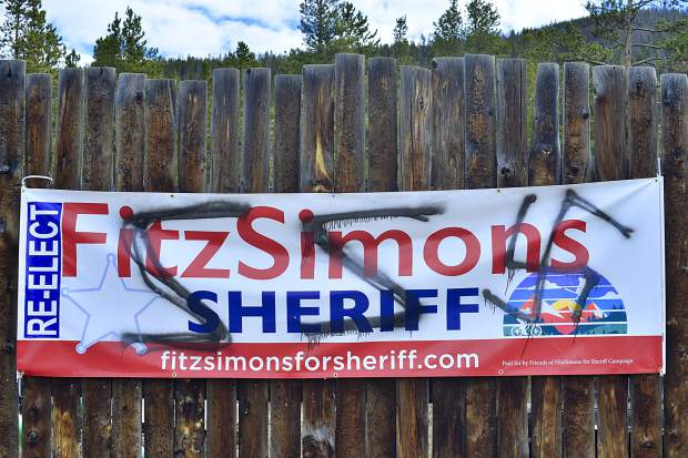 Swastikas, SS bolts spray painted on Sheriff Jaime FitzSimons’ campaign ...