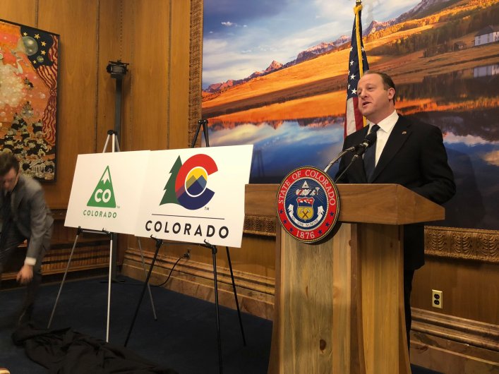 Gov. Jared Polis unveils new Colorado logo | SummitDaily.com