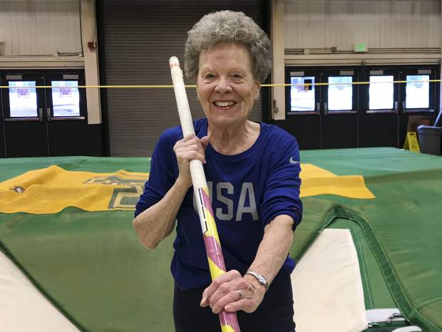 Pole vaulter, 84, sets her sights on more records | SummitDaily.com