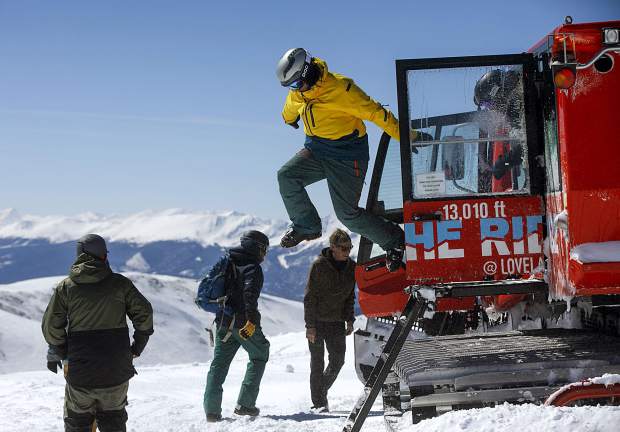 Photos from a ski day with Loveland Ski Area’s Ridge Cat | SummitDaily.com