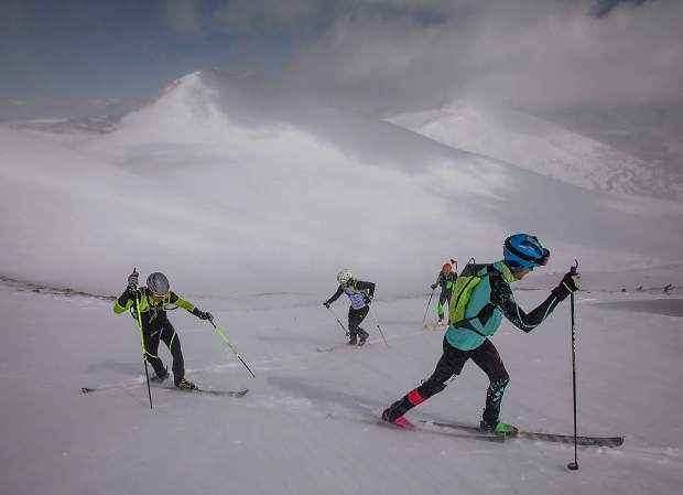 Five Peaks ski-mo event takes racers to almost every summit at ...
