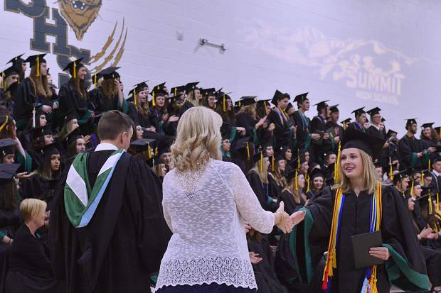 Summit High School graduates received diplomas on Saturday ...