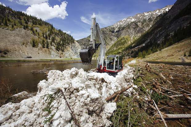 Summit County begins clearing Ten Mile Canyon recpath after historic ...