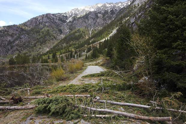 Summit County begins clearing Ten Mile Canyon recpath after historic ...