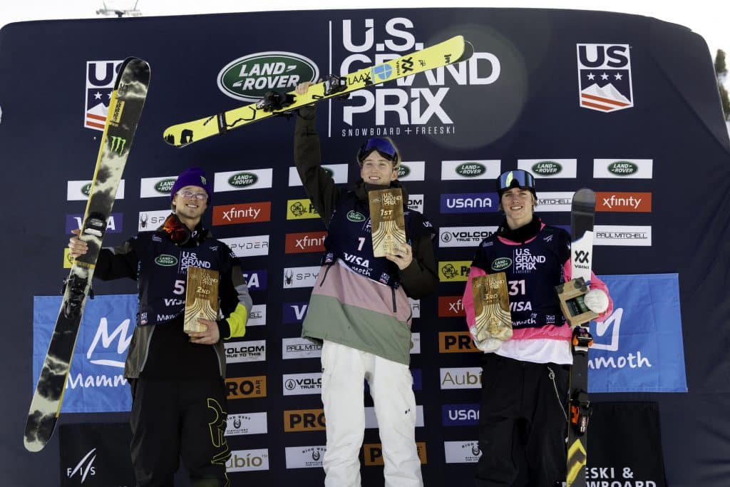 Watch: Deven Fagan skis to first World Cup podium at Mammoth Mountain ...