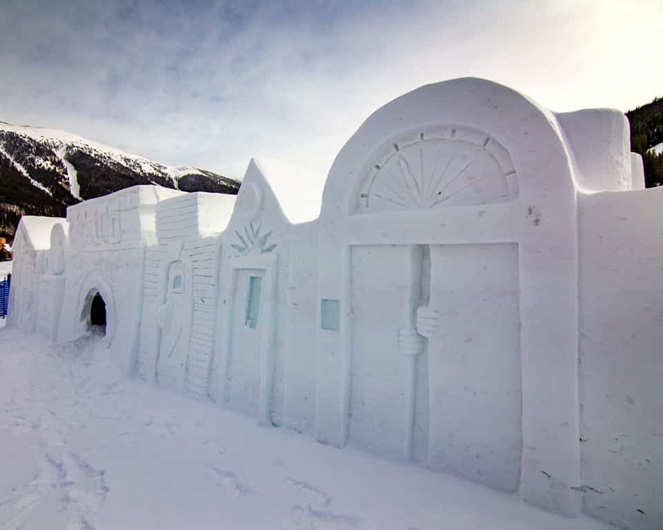 Copper Mountain Resort builds snow village for kids | SummitDaily.com