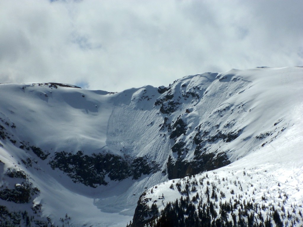 As weather warms, wet slide on Buffalo Mountain forewarns avalanche ...
