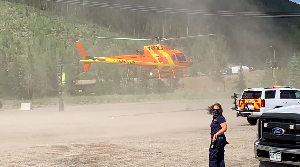 Flight For Life responds to injured biker | SummitDaily.com