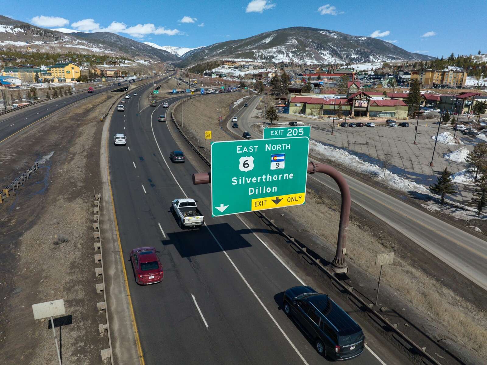 I-70 Exit 205 turn lanes extended back to normal, but some lane ...