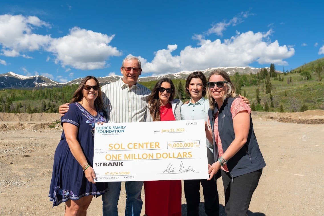 Dudick family contributes $1 million donation to the Sol Center at Alta ...
