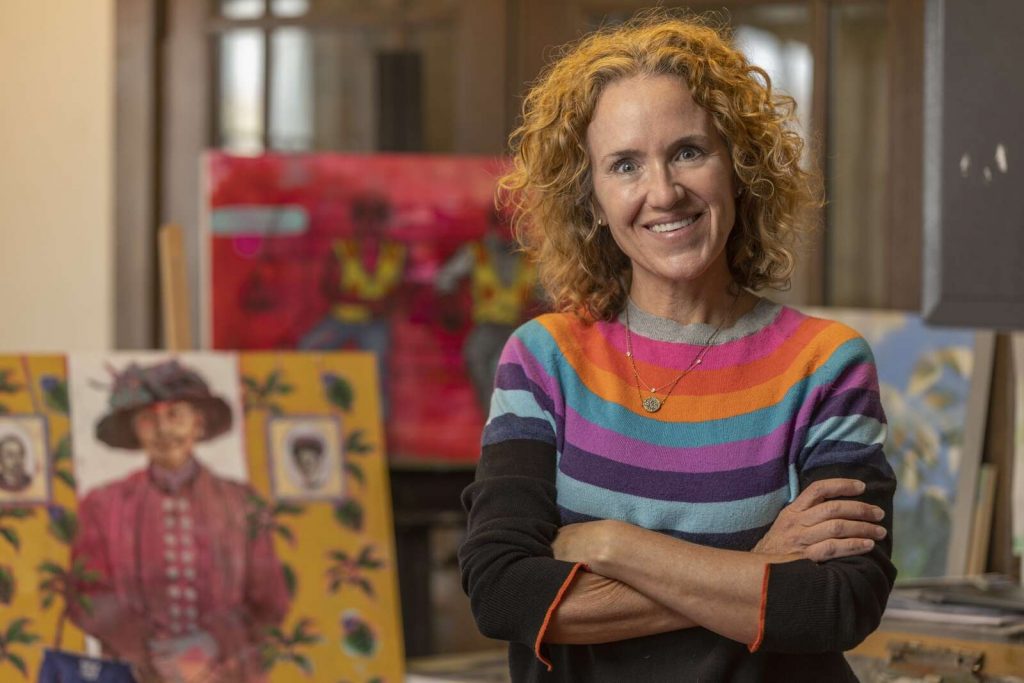 Laura Raborn captures the human spirit of Breckenridge with oil ...