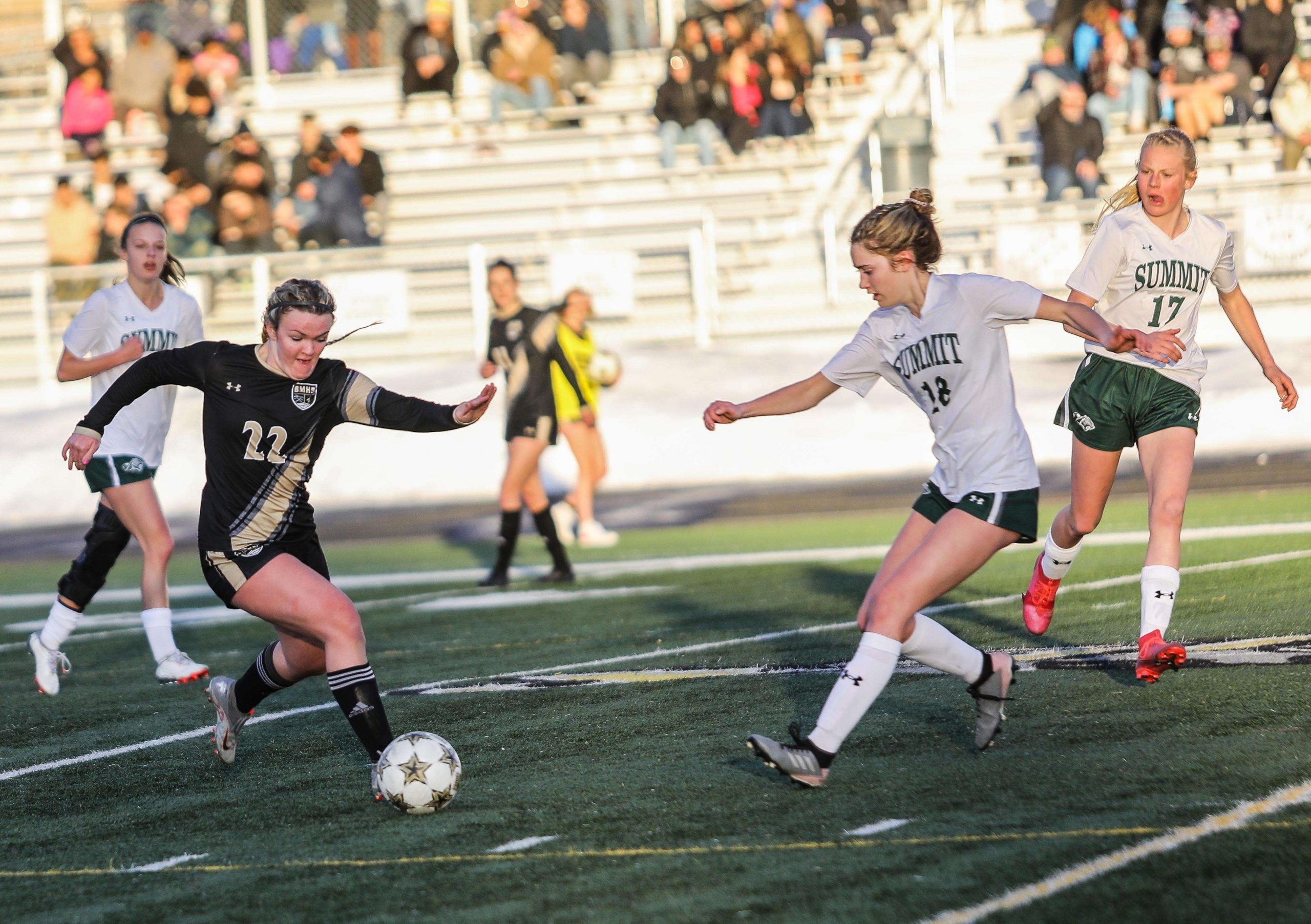 Summit girls soccer team puts up a fight in second half but loses to ...