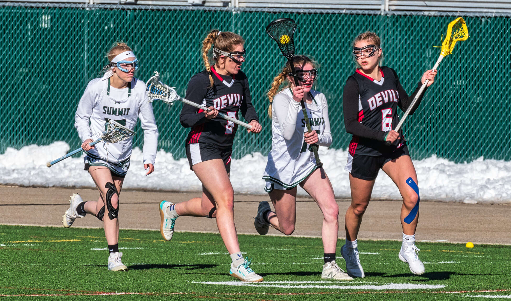 Summit girls lacrosse team loses season opener to Eagle Valley, 14-7 ...