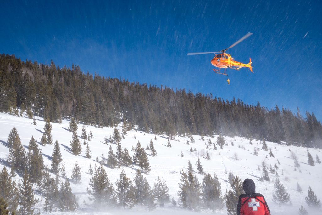 Flight for Life demonstration showcases tools essential in avalanche ...