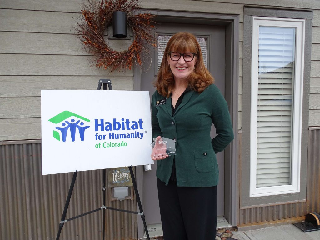 Habitat for Humanity of Colorado honors Rep. McCluskie with Legislator ...