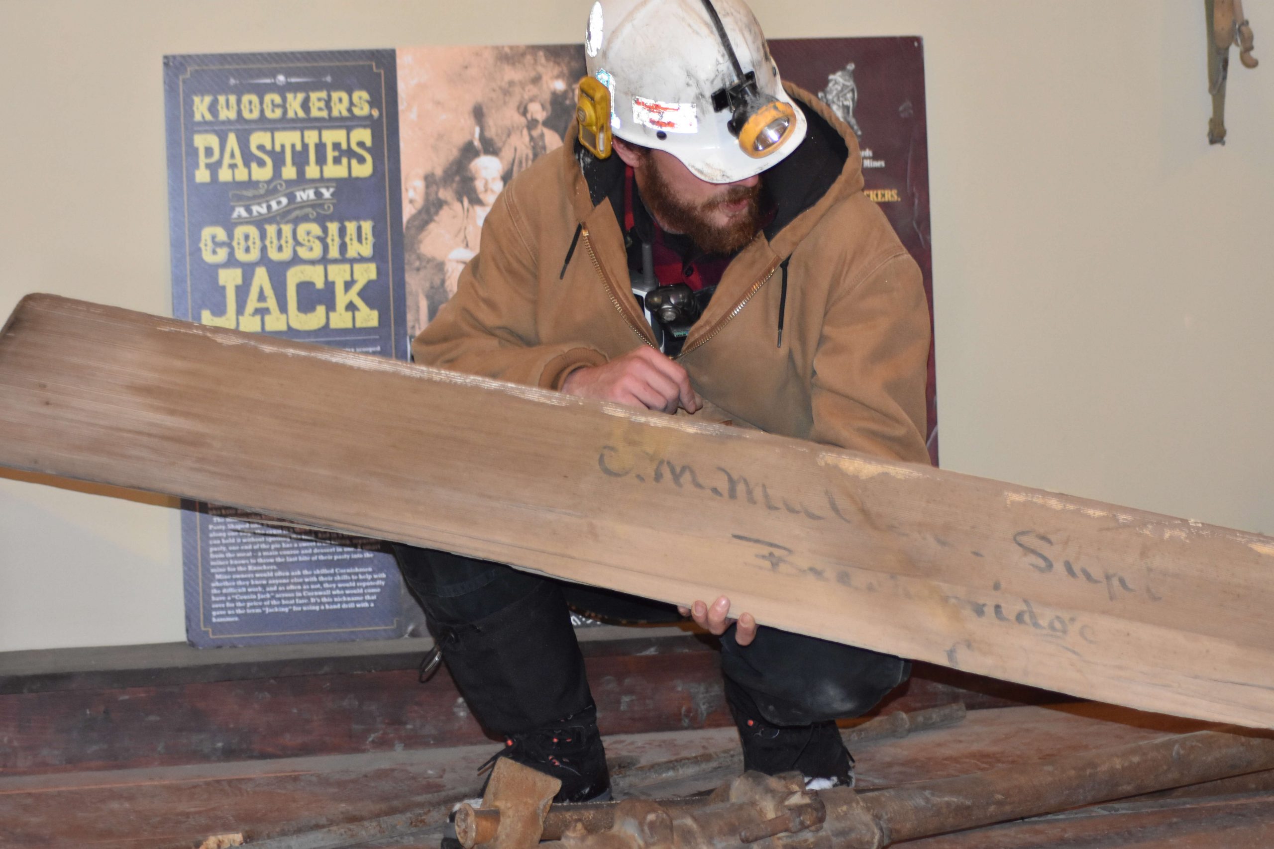 Country Boy Mine superintendent discovers historic artifact dating back ...