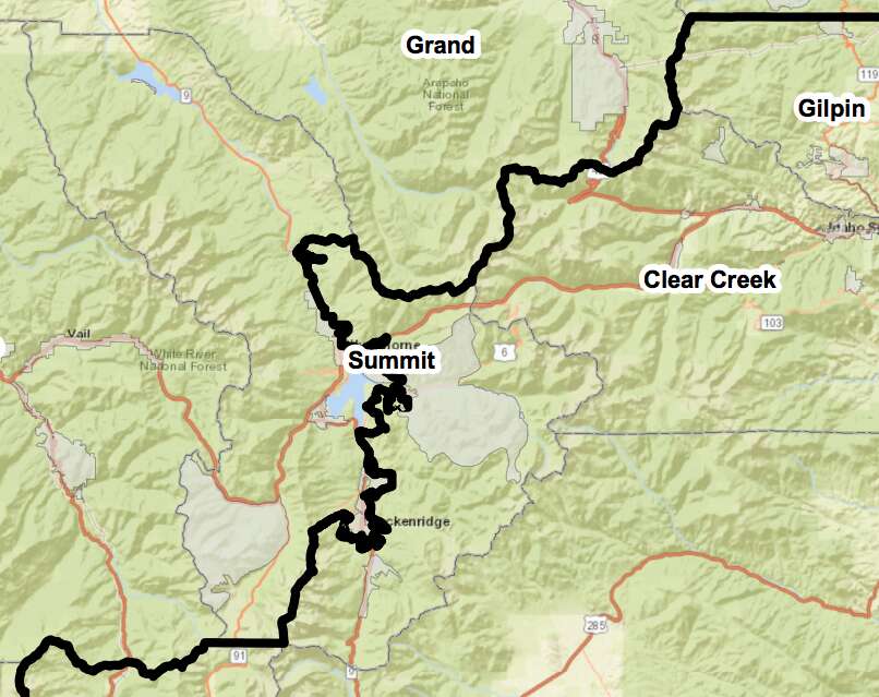 Summit County gets split in latest congressional redistricting map ...