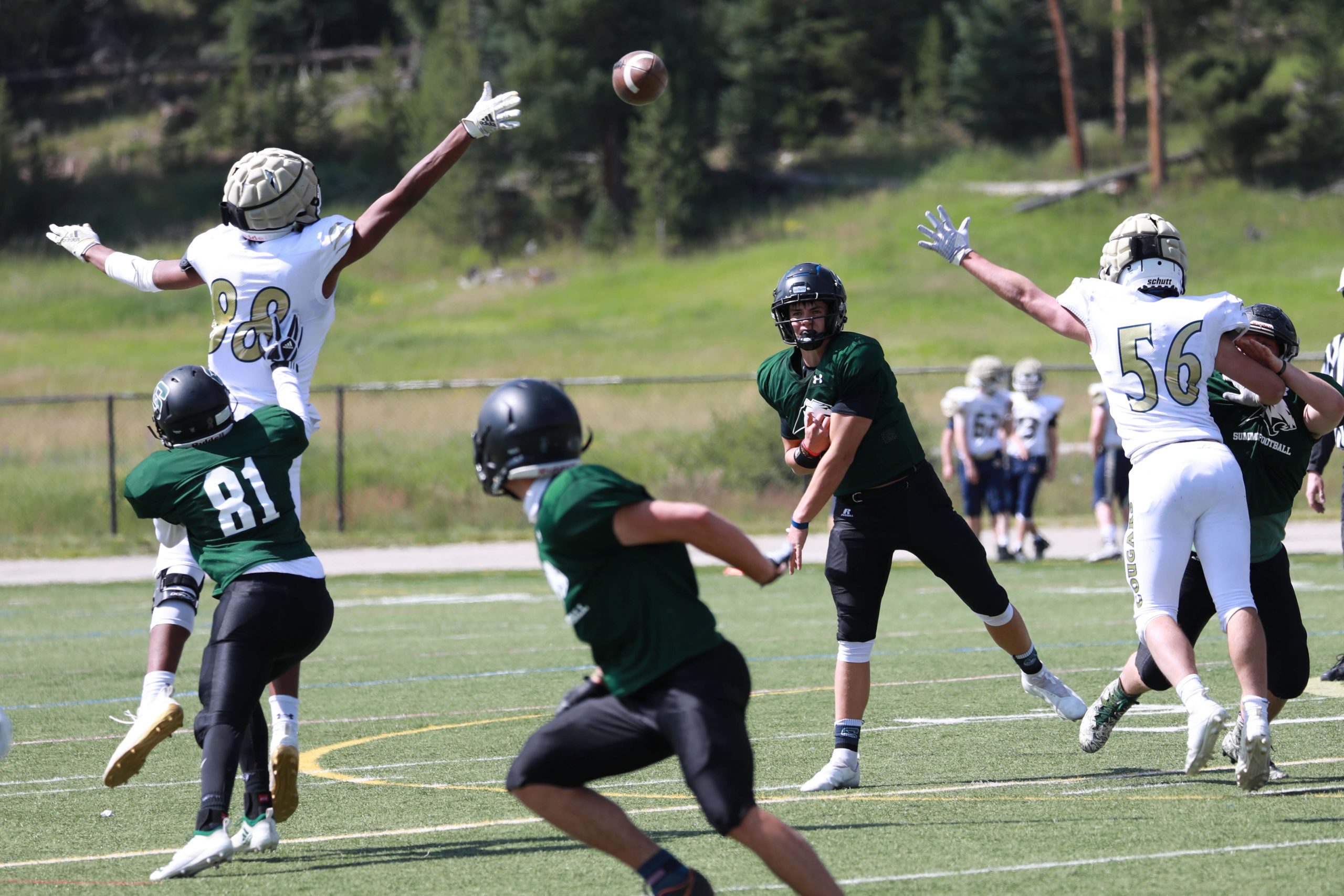 Summit High School football impresses in preseason scrimmage with new ...
