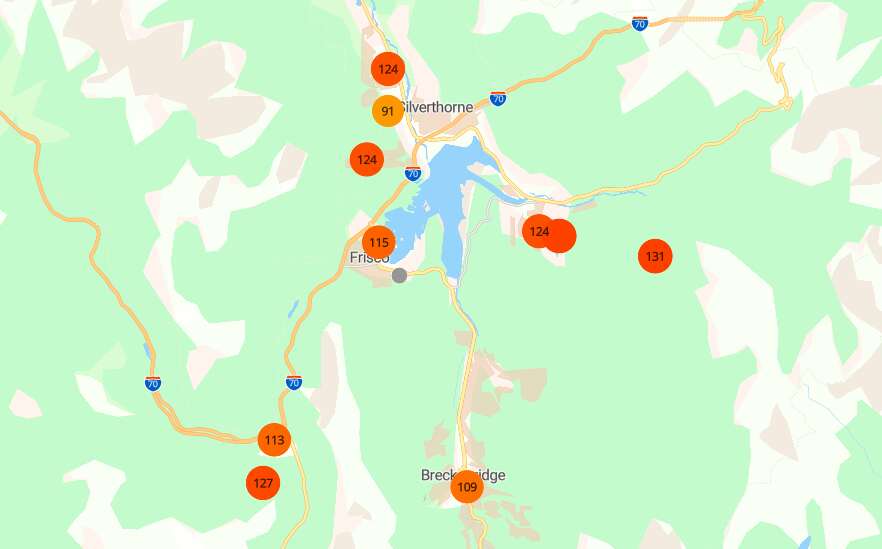 Smoke drifts into Summit County as wildfires burn across the Western US ...