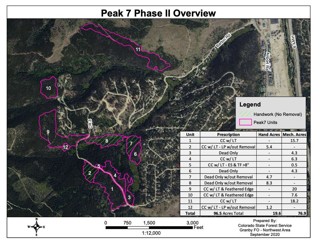 Forest Service continues logging work around Peak 7 to reduce wildfire ...