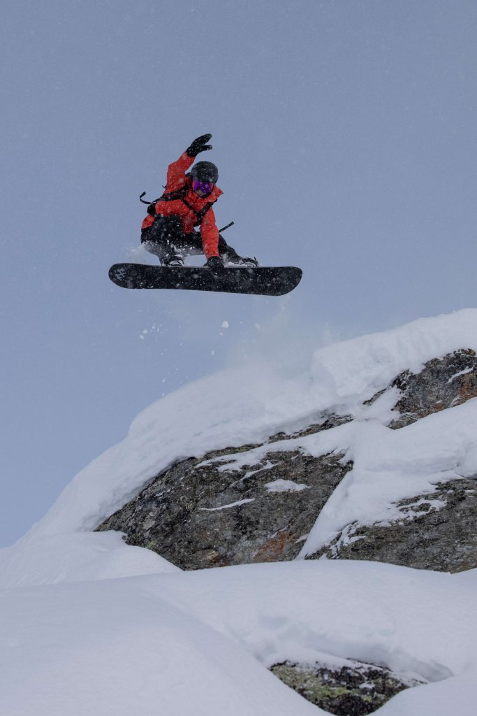 Michael Mawn competes at world’s only parallel freeride competition ...