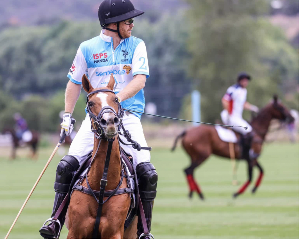 Photos: Prince Harry plays polo at Sentebale ISPS Handa Polo Cup ...