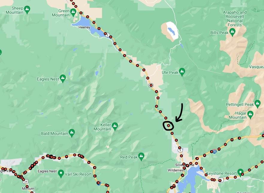Vehicle versus bicycle accident closes Colorado Highway 9 between ...