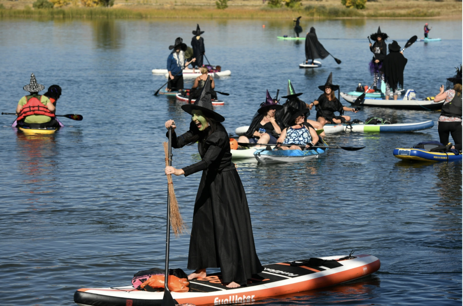 Paddleboarding witches will soon descend on the Dillon Reservoir ...