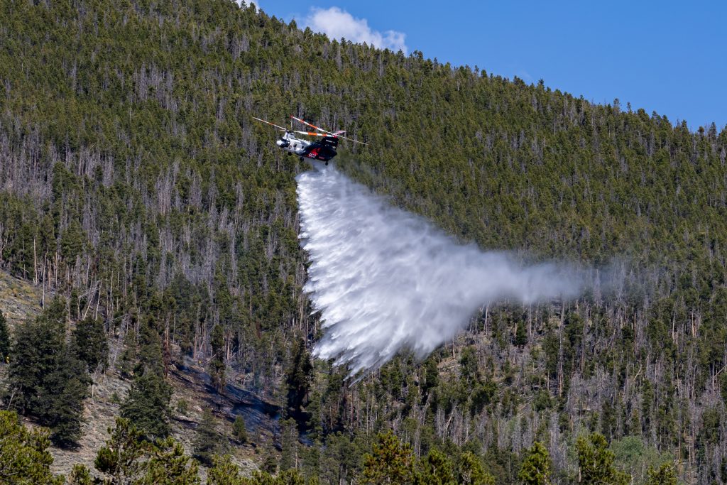 Photos: Cemetery Trail Fire sparks on Thursday, Sept. 8 above the ...
