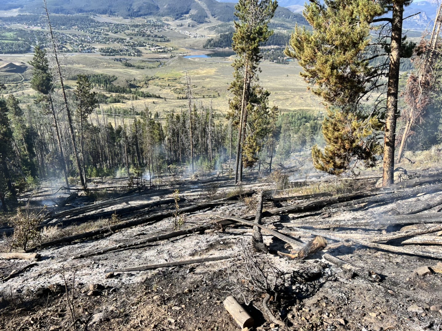 Fire crews contain Cemetery Trail Fire to less than 1 acre | SummitDaily.com