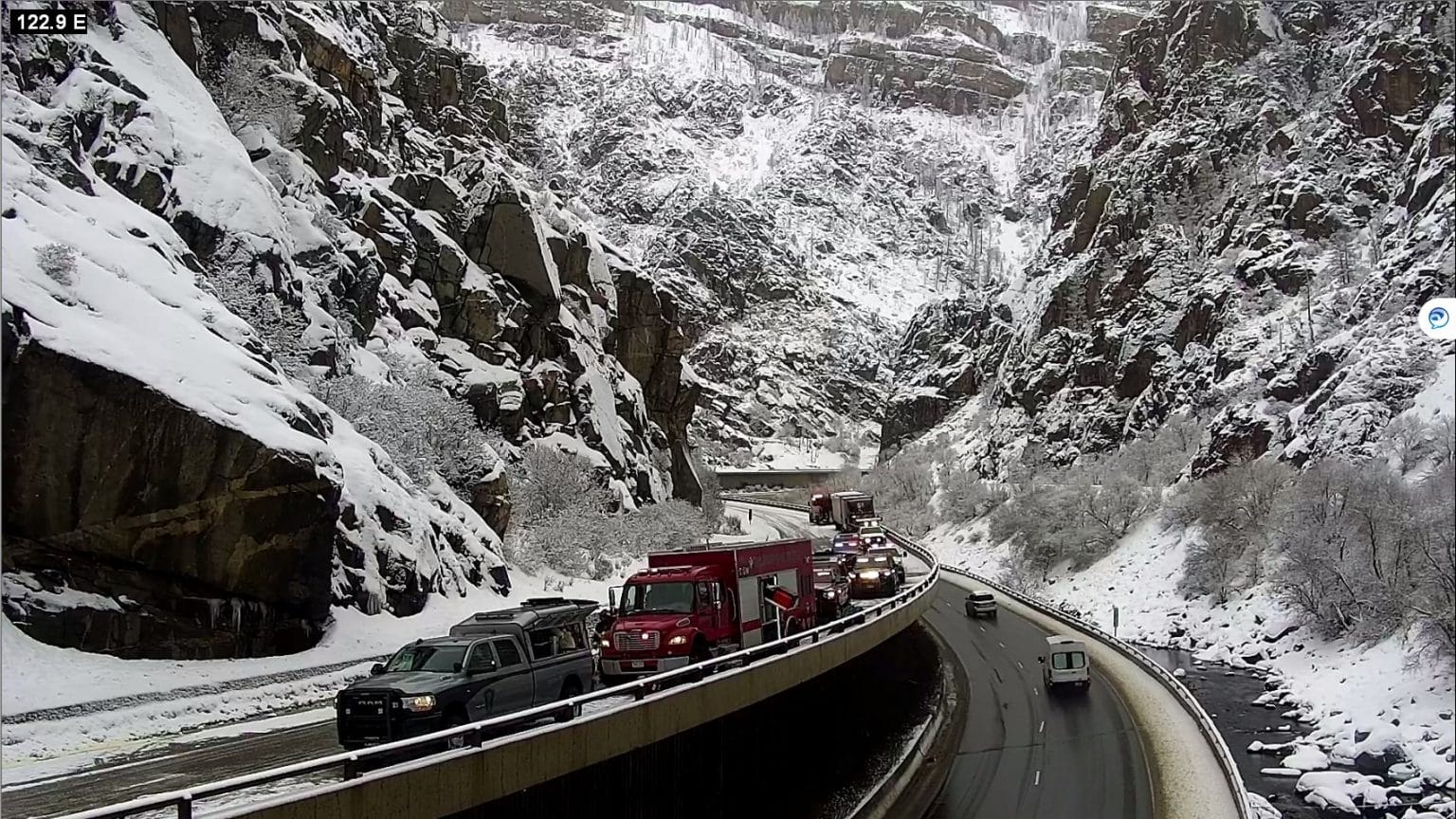 UPDATED: Westbound I-70 through Glenwood Canyon reopens after 11-hour ...