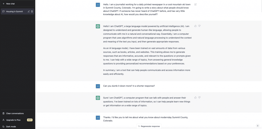 Artificial intelligence system ChatGPT thinks it can help solve Summit ...