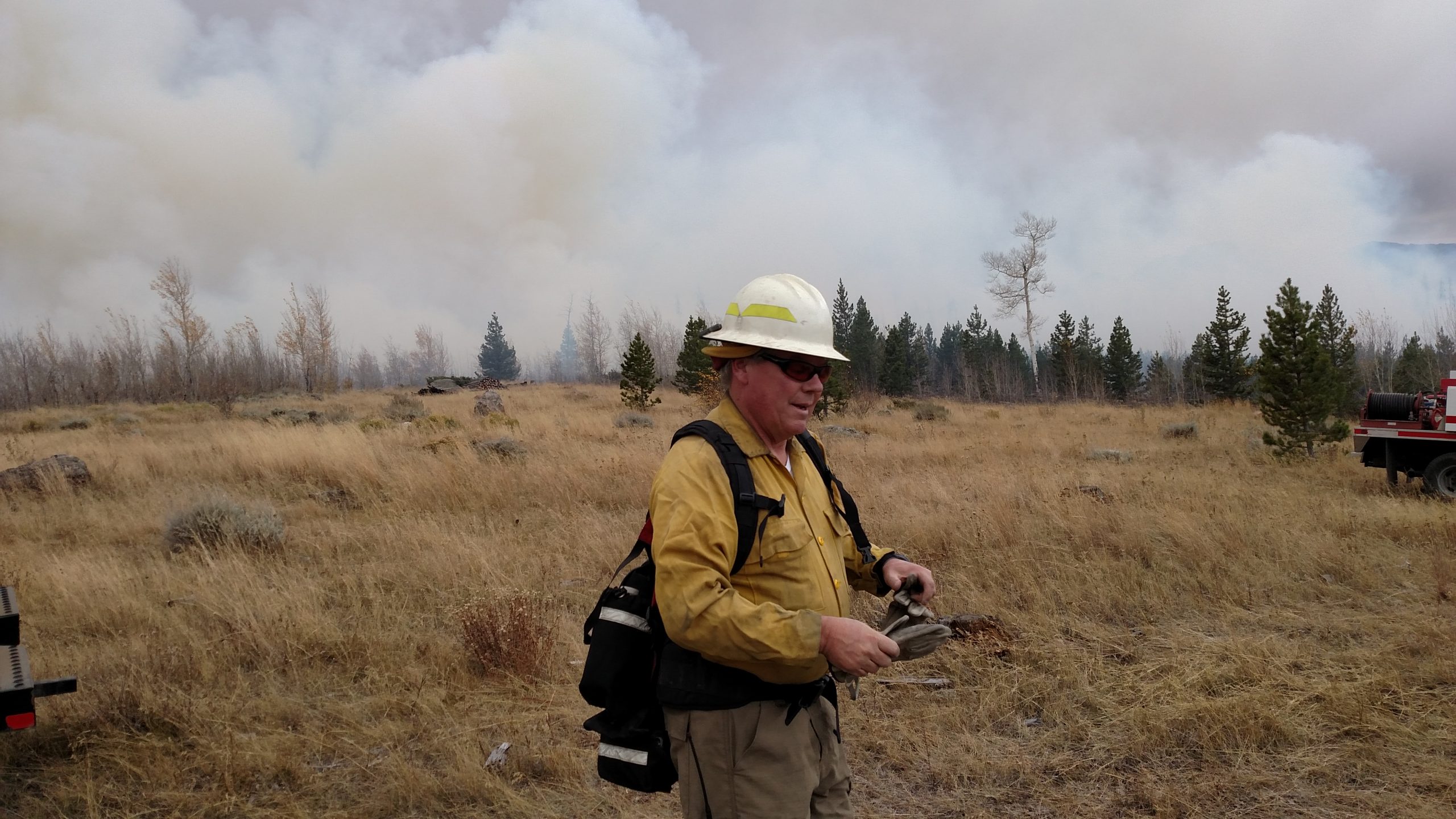 Summit Fire says goodbye to 37-year firefighter Bruce Farrell ...