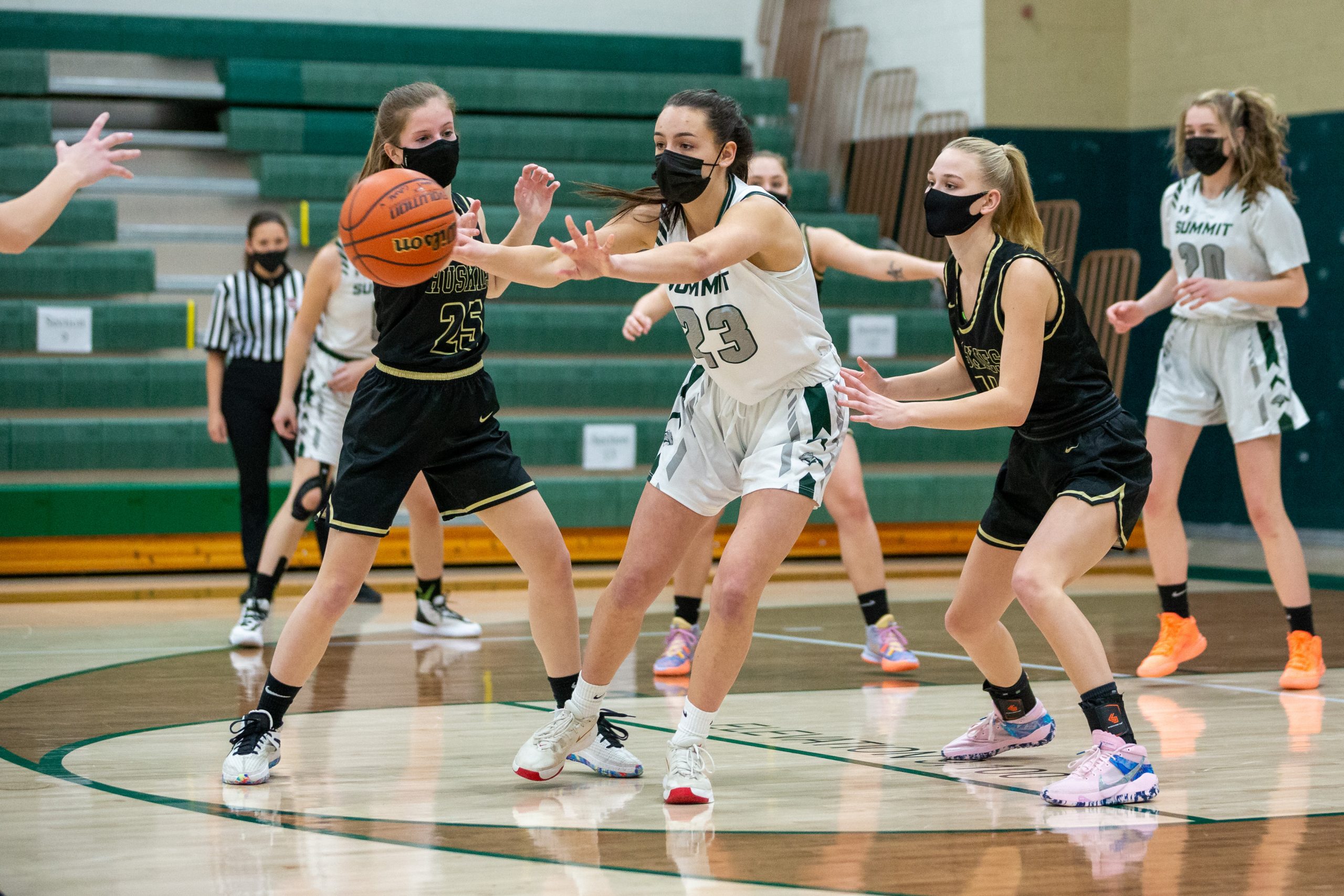 Summit girls basketball wins in heated battle against Eagle Valley ...